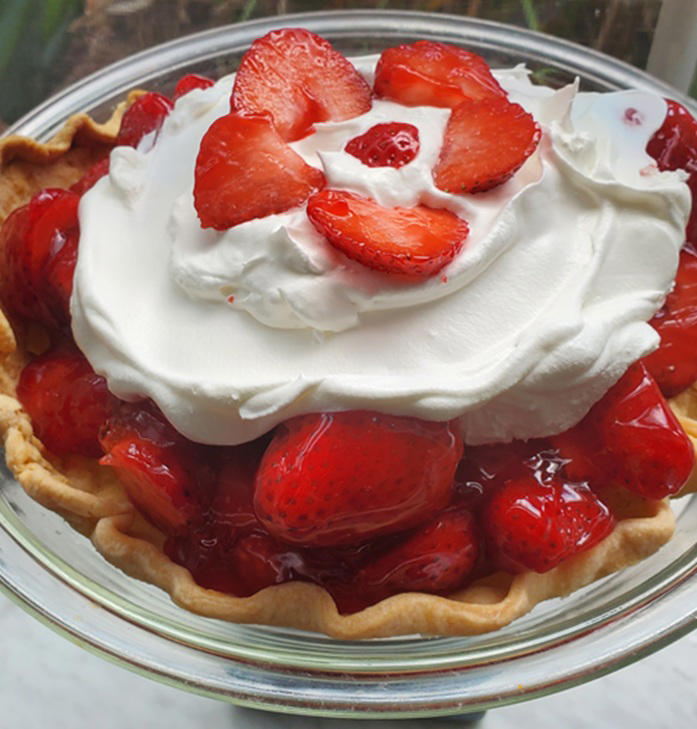 Strawberry Glazed Pie
