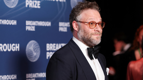 Seth Rogen's jokes about Donald Trump at Breakthrough Prize ceremony ...