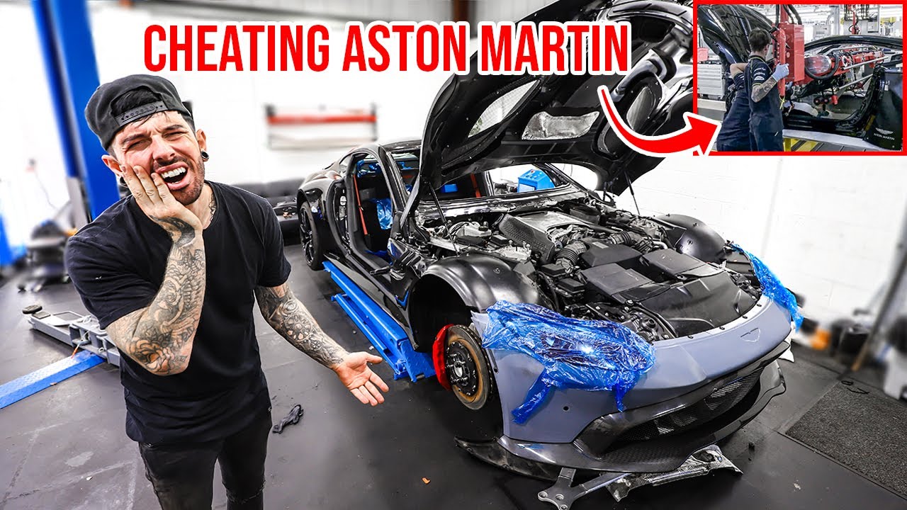 REBUILDING A WRECKED 2019 ASTON MARTIN VANTAGE - PT4