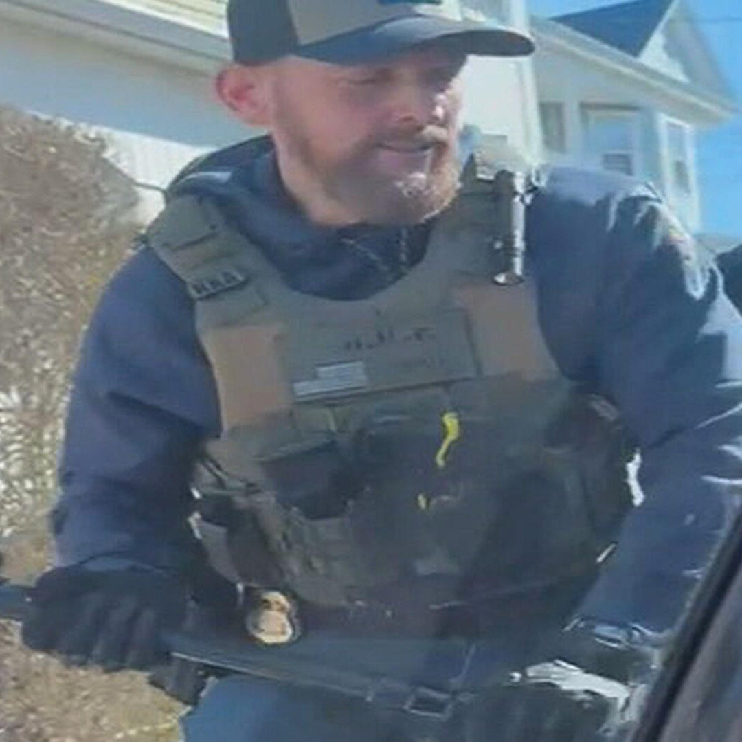 Video shows ICE agent smash window to detain man in Massachusetts