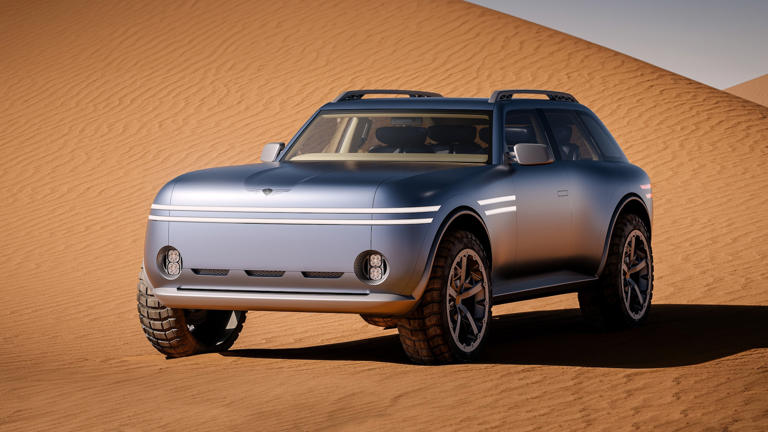 Genesis's X Gran Equator Concept Imagines What It'd Be Like Hunting Range Rovers