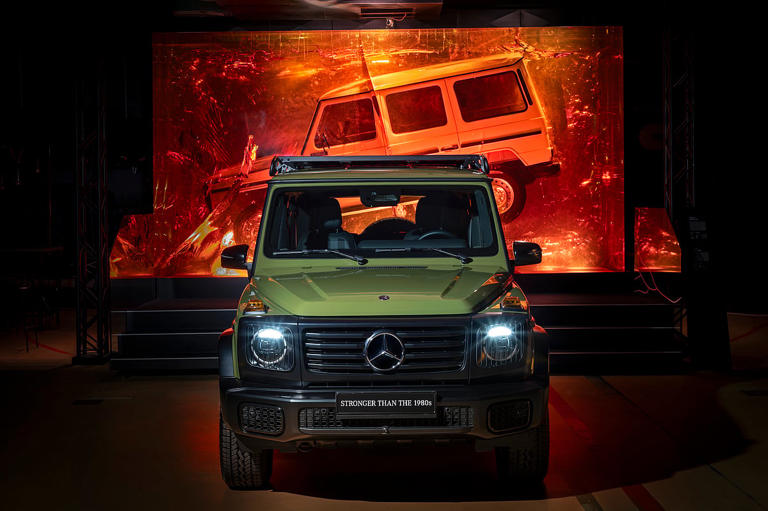 The Mercedes-Benz G-Class Edition STRONGER THAN THE 1980s celebrates ...