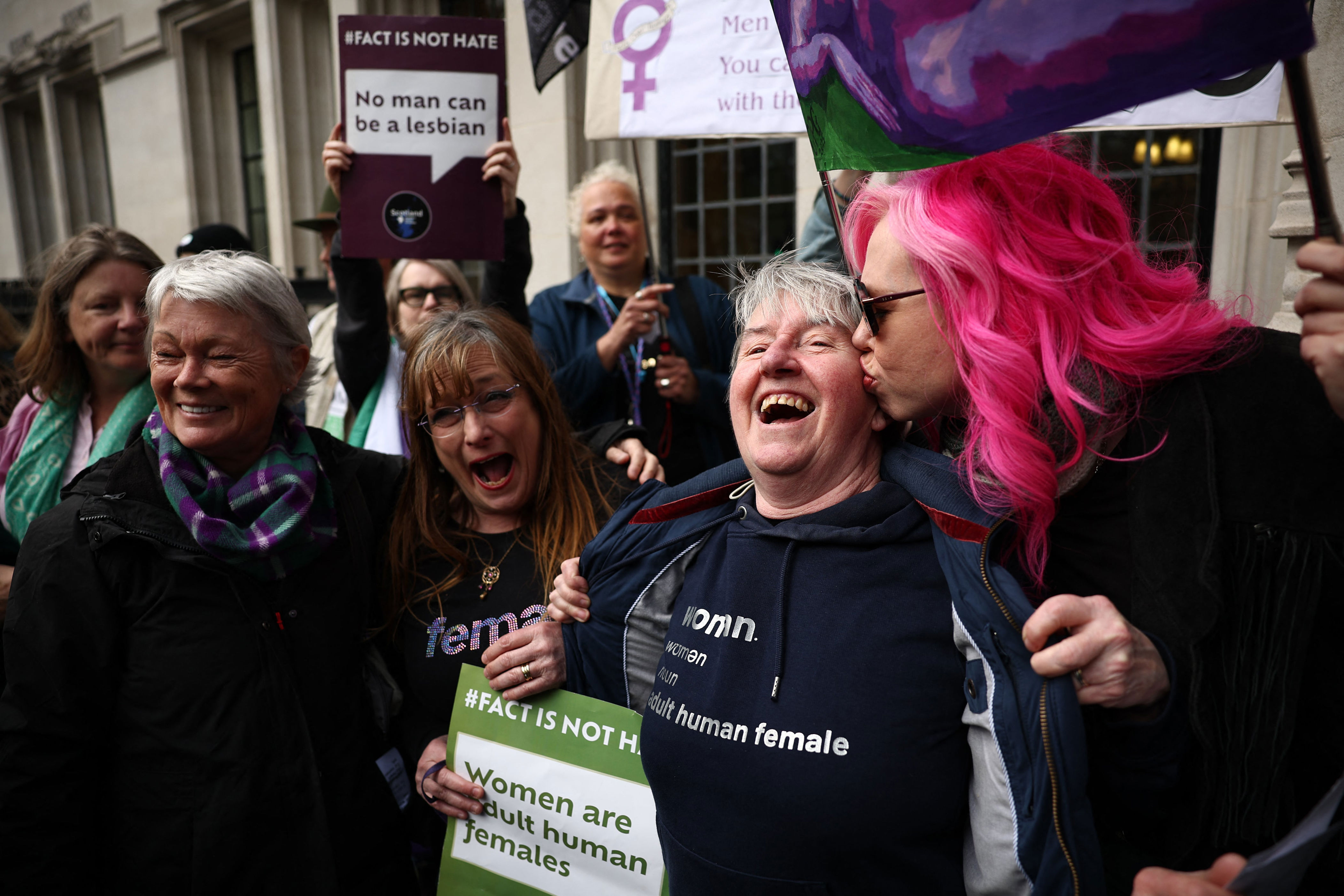 UK Supreme Court ruling that trans women are not legally women called ...