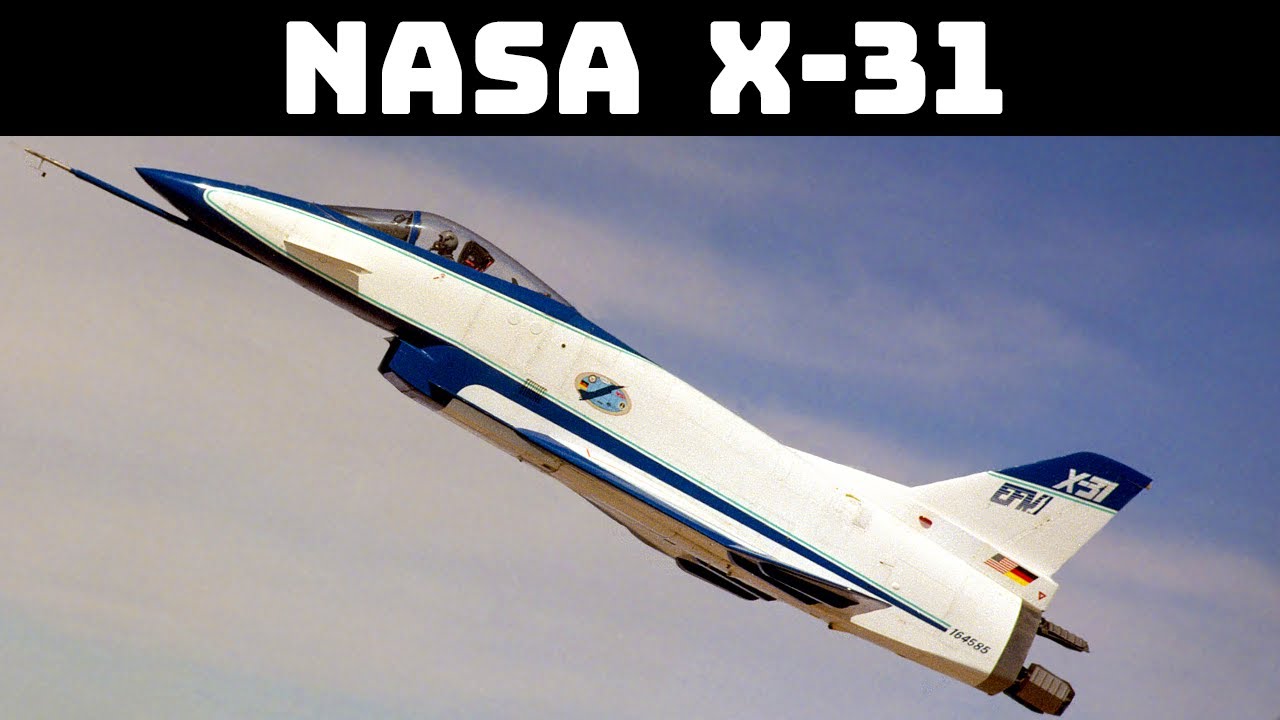 NASA’s X-31 Breaks Physics - The Jet That Redefined Maneuverability