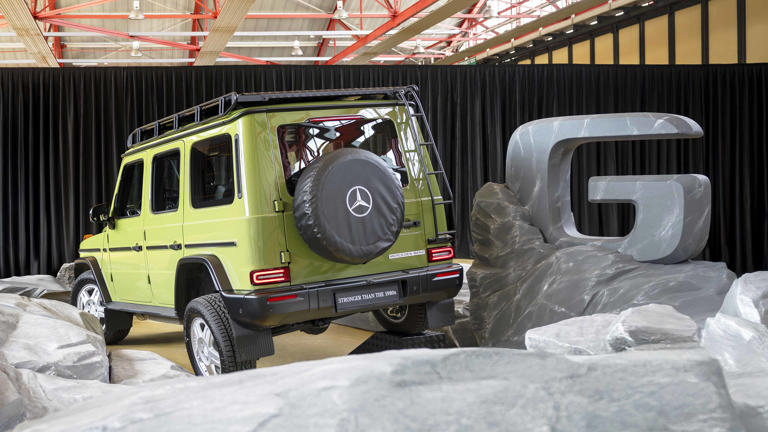 Mercedes reveals new limited-edition G-Class inspired by the 80s G-Wagen