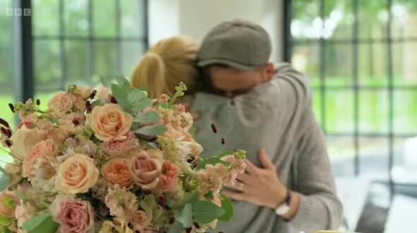 Stacey Solomon comforts Joe Swash as he faces health struggle