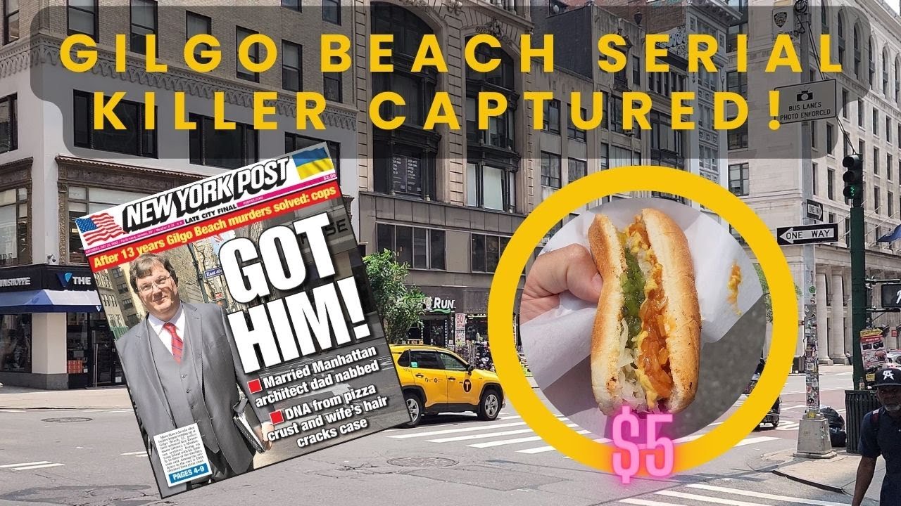 Getting a Hot Dog on the corner where Gilgo Beach Serial Killer was ...