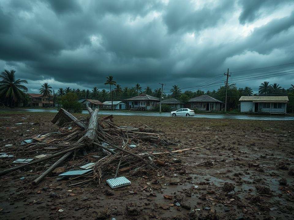 Cyclone Tam brings wild weather and power outages to New Zealand's ...