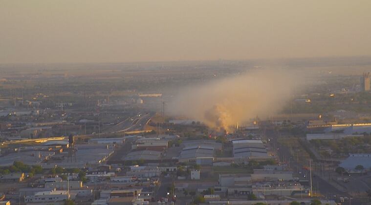 Crews respond to structure fire in downtown Lubbock Wednesday morning