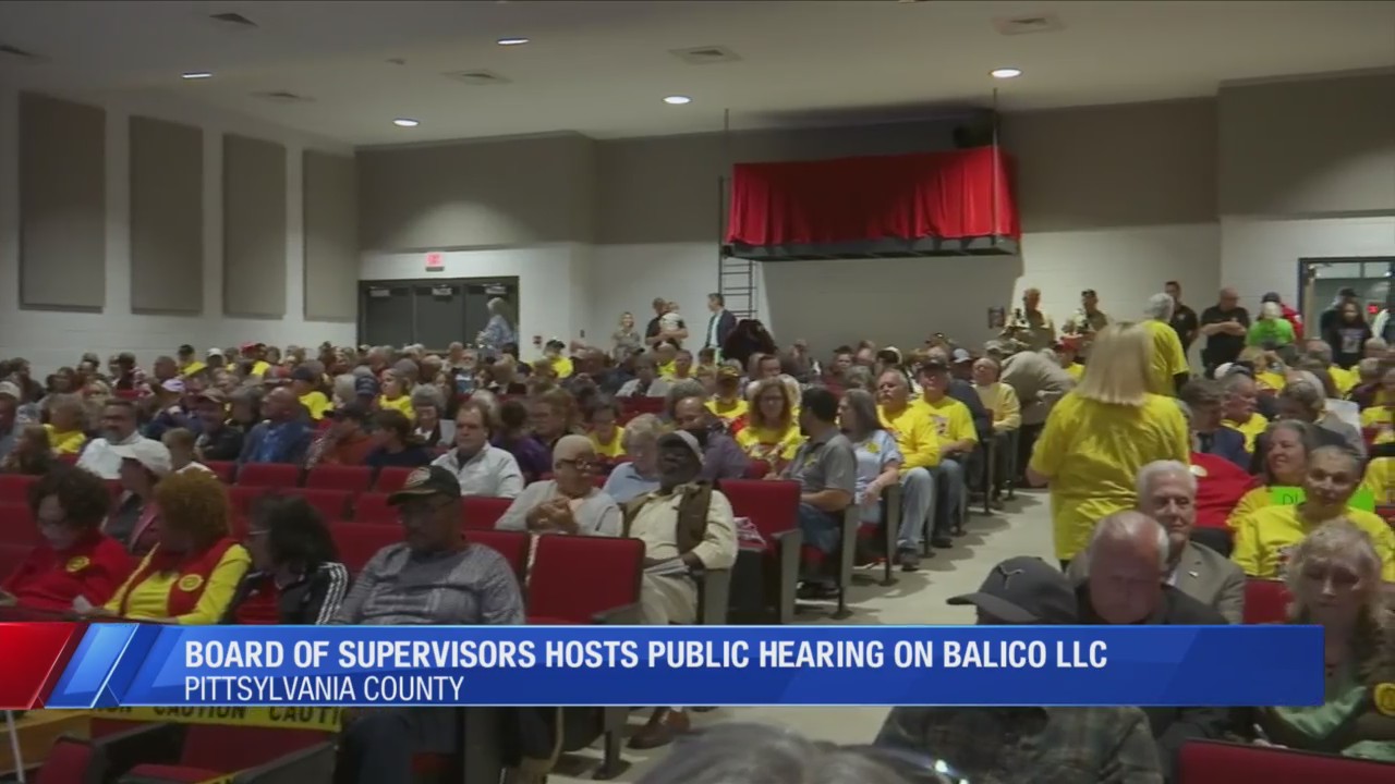 Pittsylvania County denies Balico to use public land