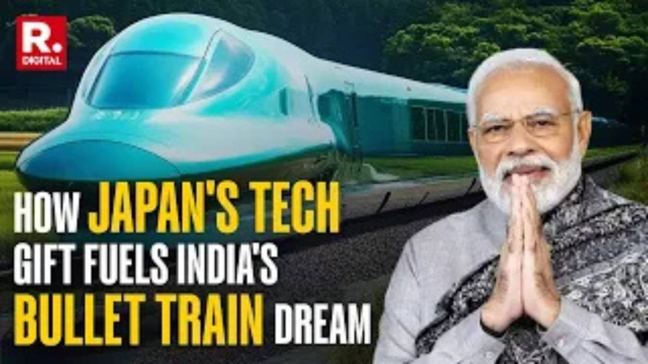 India's Bullet Train Vision: How Japan's 'Shinkansen' Gift Enhances Indian Railways
