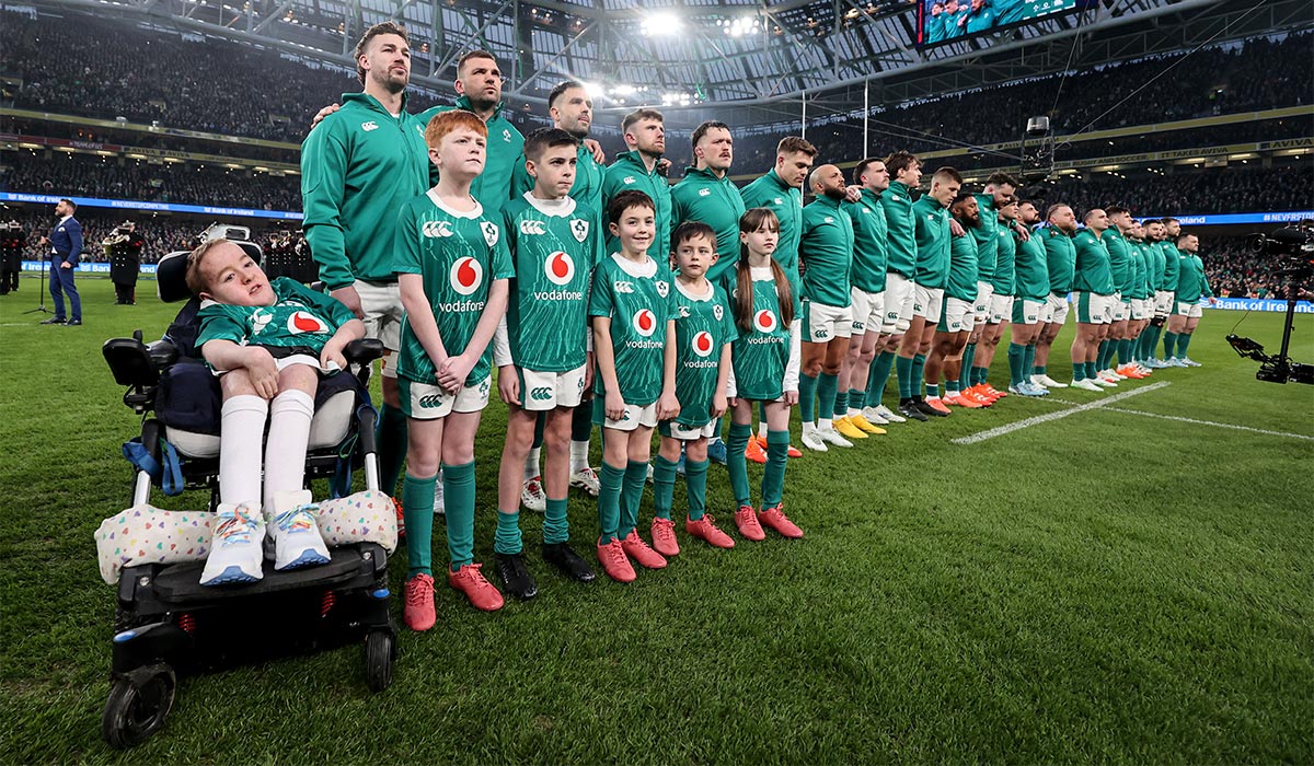 Irish Rugby lead tributes to young fan who passed weeks after leading ...