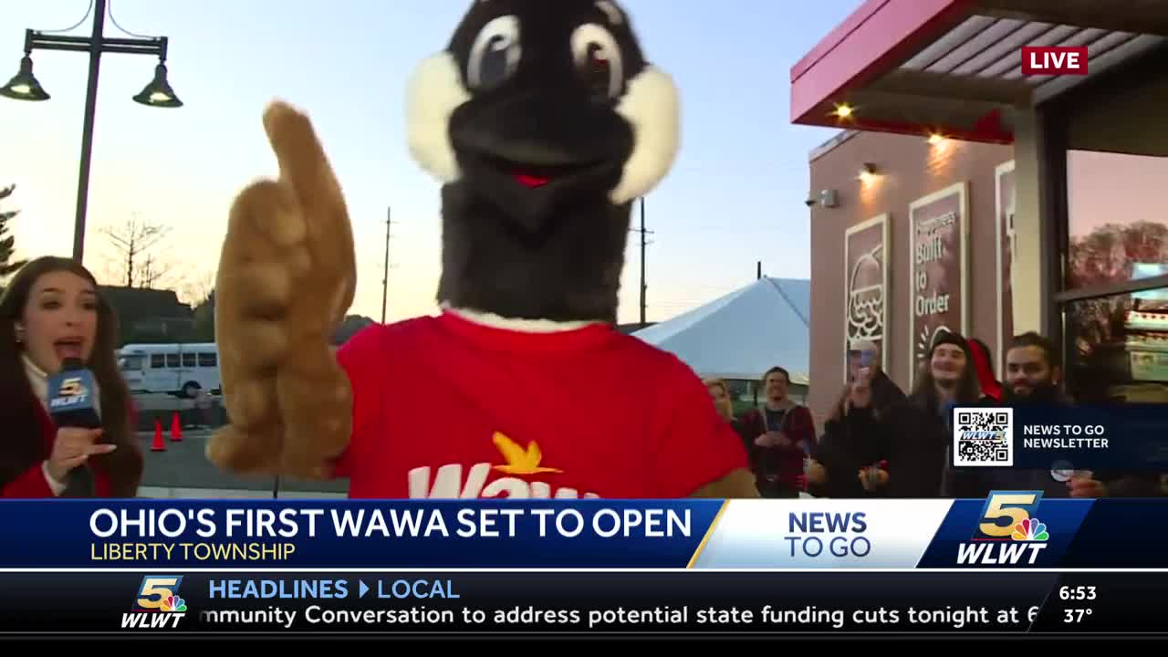 Ohio's first Wawa opens to long lines of excited customers