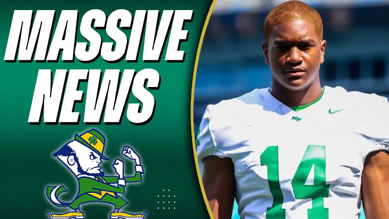 5-Star DE Rodney Dunham Commits to Notre Dame Football