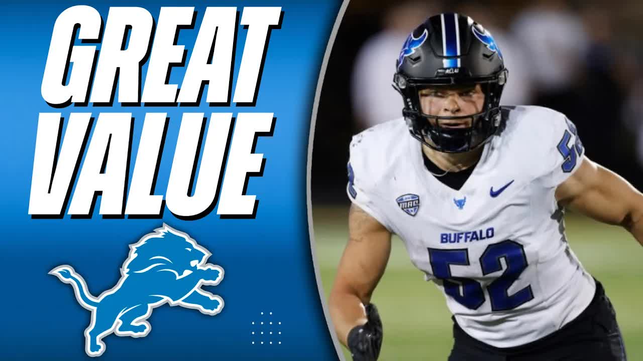 2024 NFL Draft: Detroit Lions Prospect Analysis - Savion Jones, Jabari ...