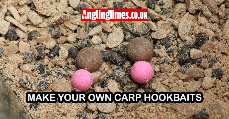 Make your own hookbaits for carp fishing