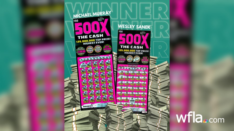 Florida man wins $1 million playing scratch-off game