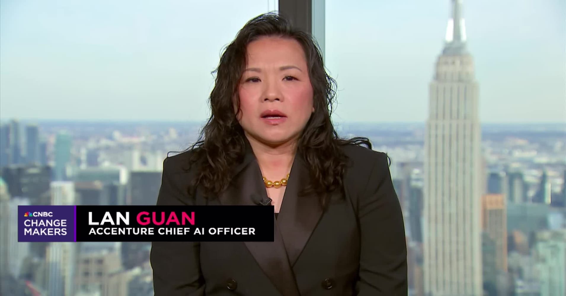 Accenture Chief AI Officer Lan Guan: CNBC Changemakers For Women's History Month