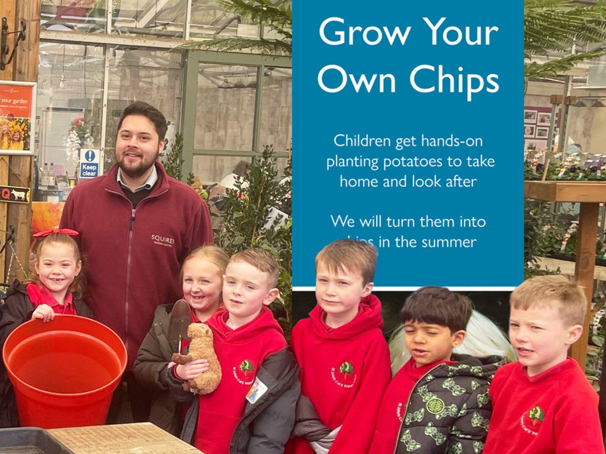 Spud-tacular fun for pupils at St John's Primary School