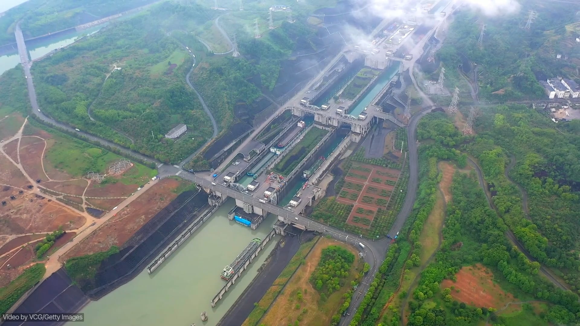 Drone Tour of the Three Gorges Dam, China's Hydroelectric Marvel