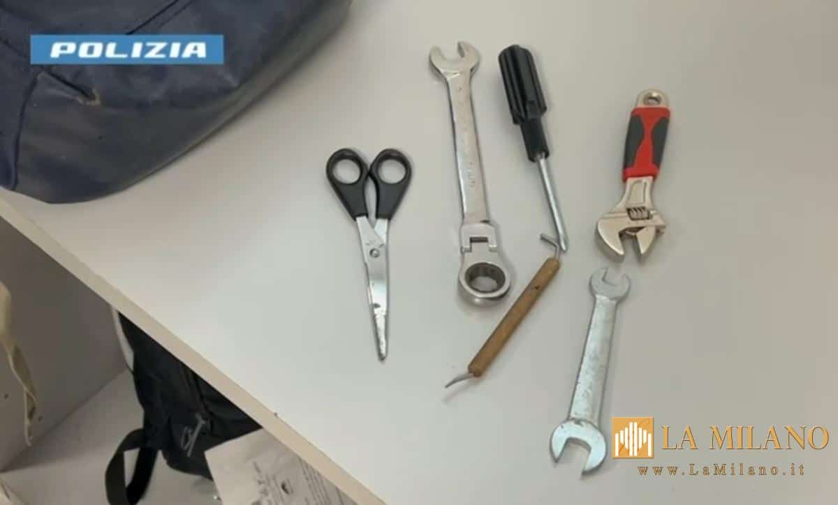 Como, fermato 31enne con attrezzi da scasso e oggetti atti ad offendere ...