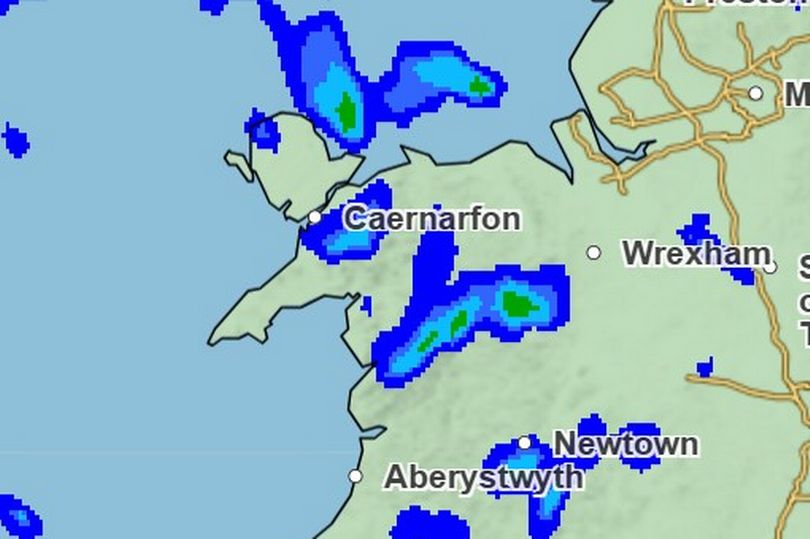 Met Office maps show Easter weekend weather for North Wales and one day ...
