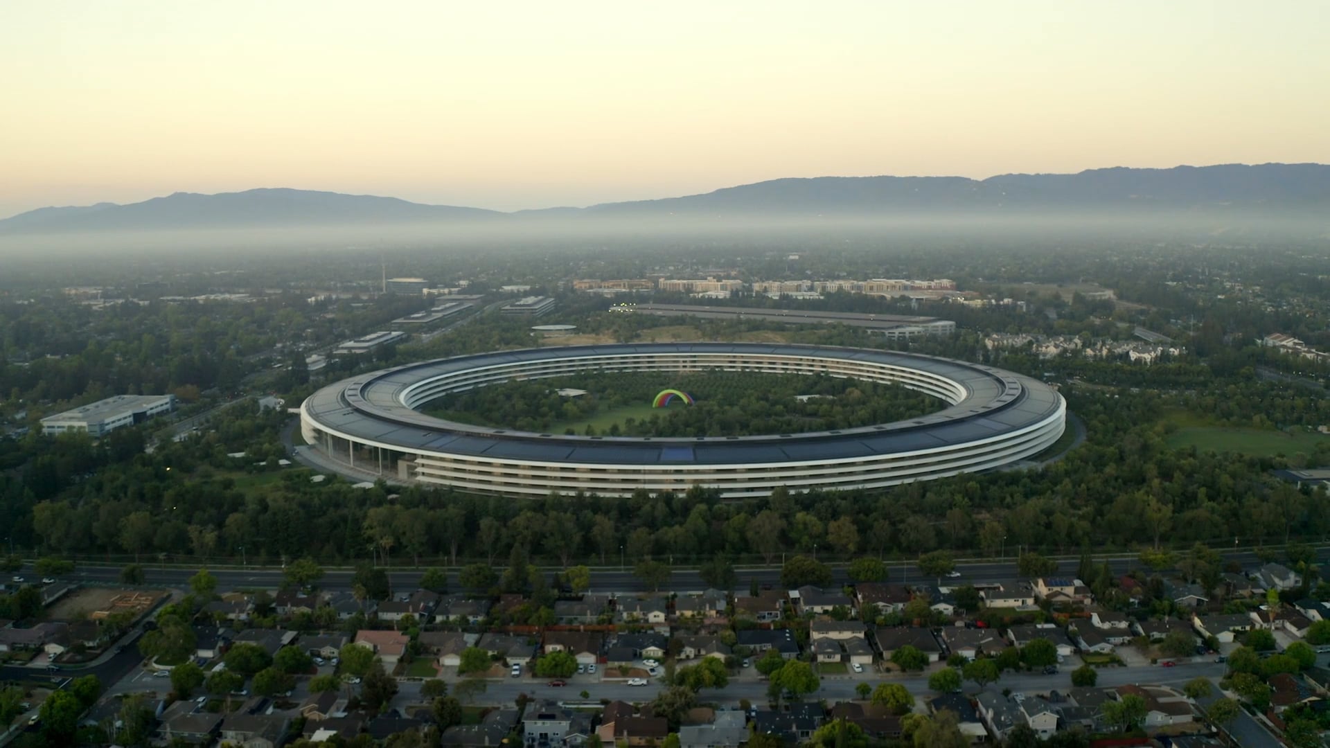Silicon Valley's Crown Jewel: Drone Tour of Apple HQ, Cupertino