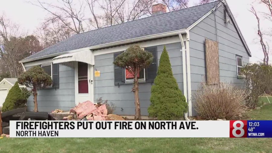 Person jumps from first-floor window in North Haven house fire