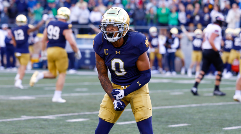 2025 NFL Draft Scouting Report: Notre Dame S Xavier Watts