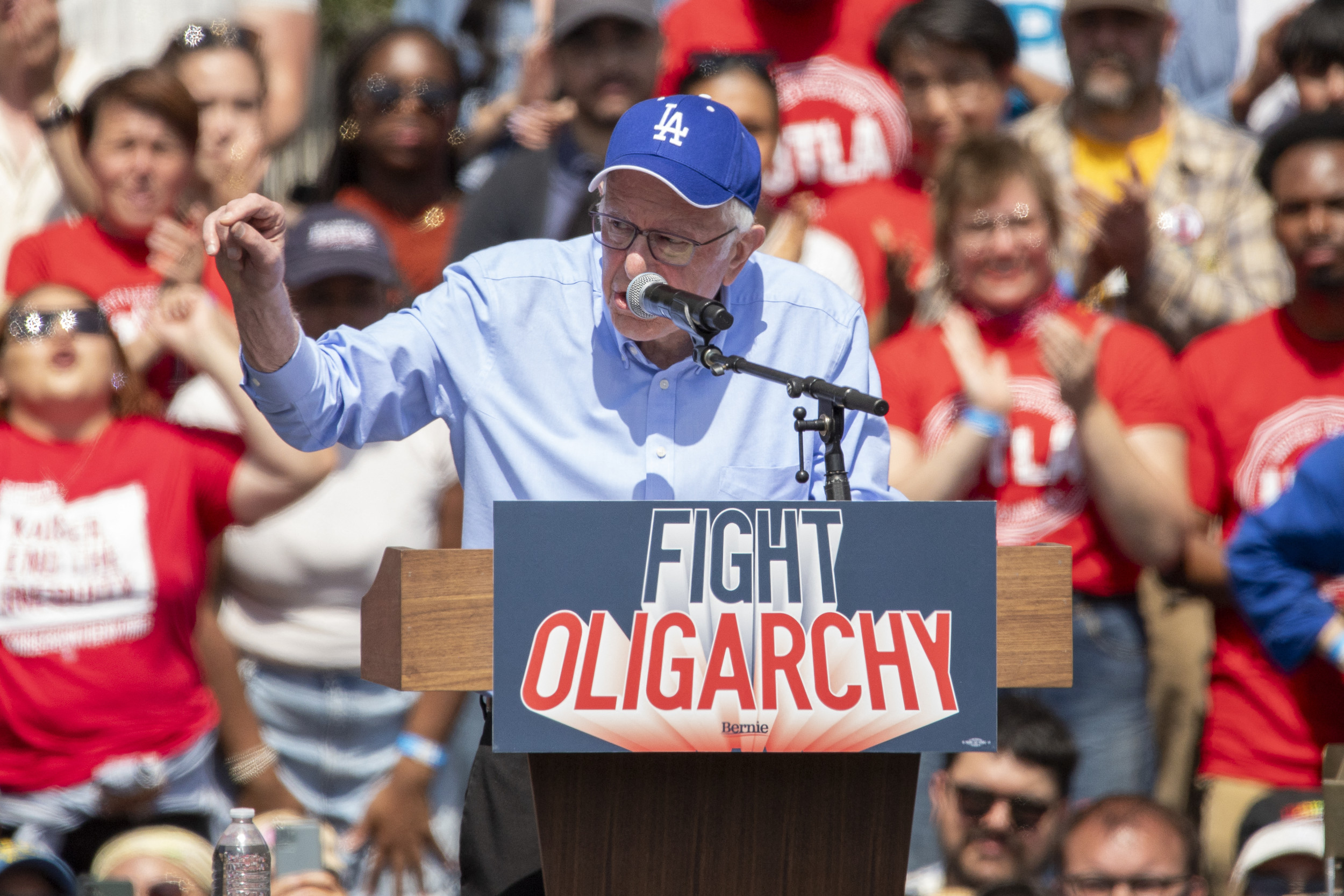 Bernie Sanders Rally Crowd Size Tops 30K in District Trump Won Three Times