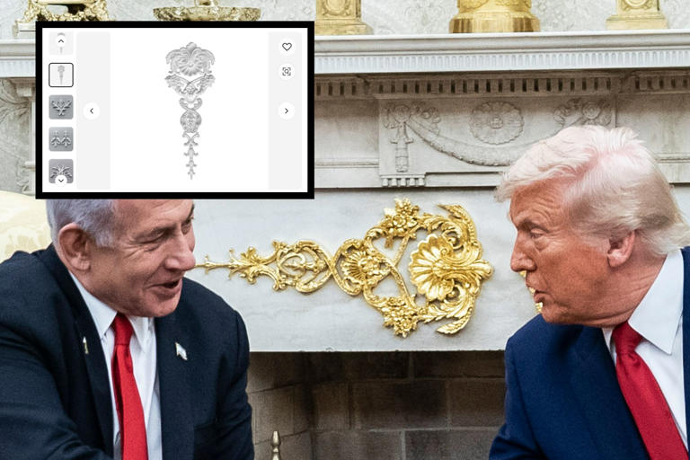Cheap Copies of Oval Office's Gold Decor Are Selling for Just a Couple ...