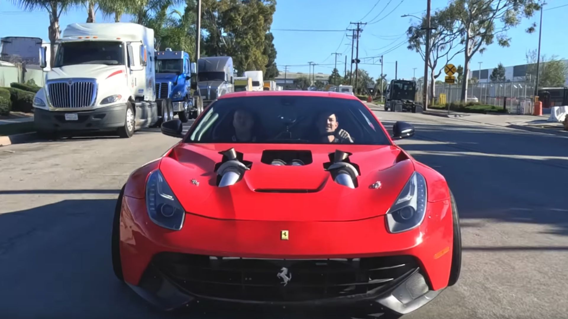 YouTubers Try Getting Ferrari To Approve Their Heavily Modified F12