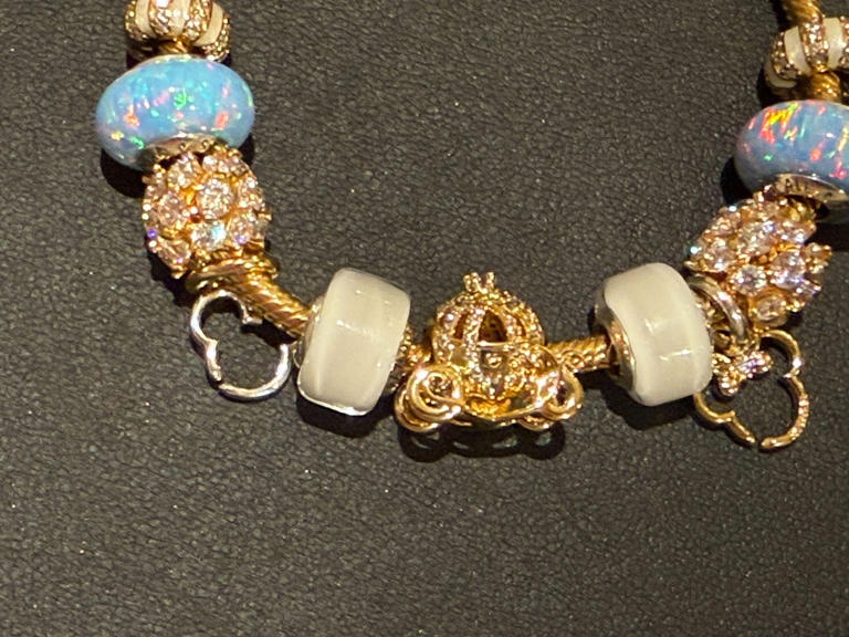 New Gold-Plated Cinderella's Carriage Pandora Charm Available at Walt ...