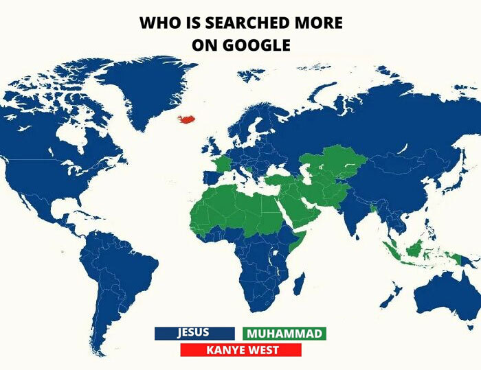 25 Unusual Maps That Might Change How You See The World, As Shared On ...