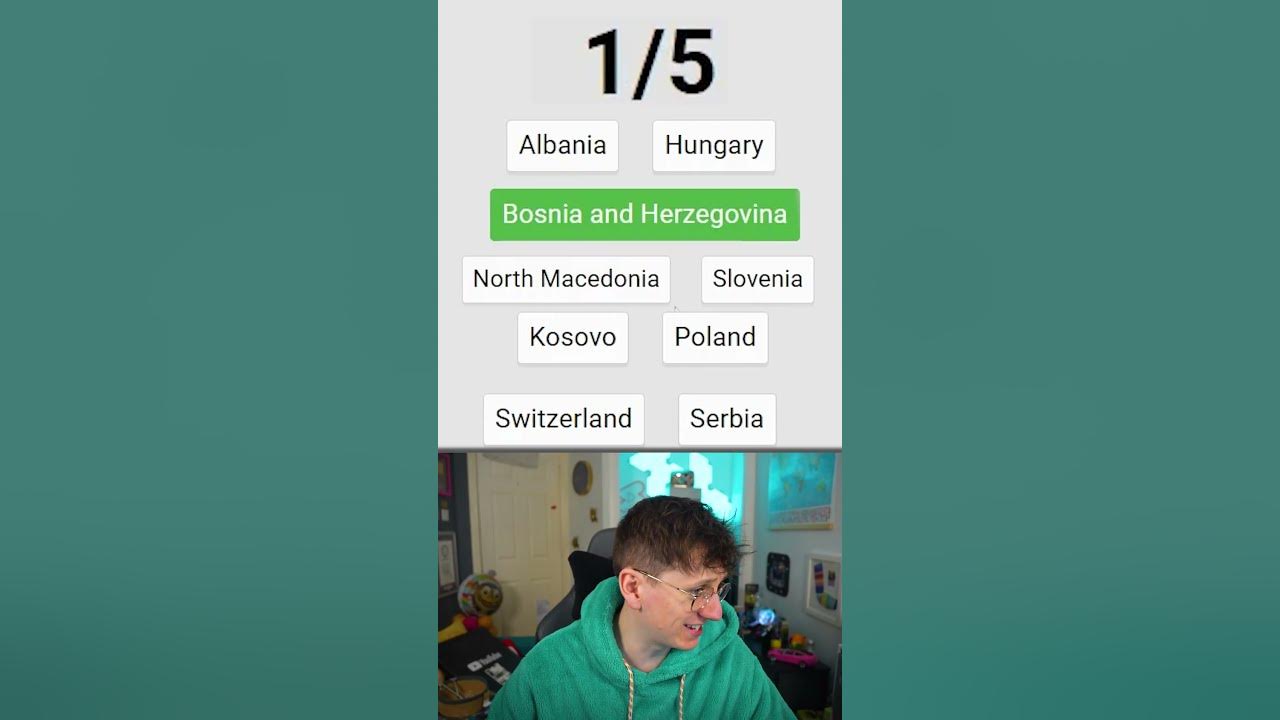 Guess Which Countries Border Croatia #shorts