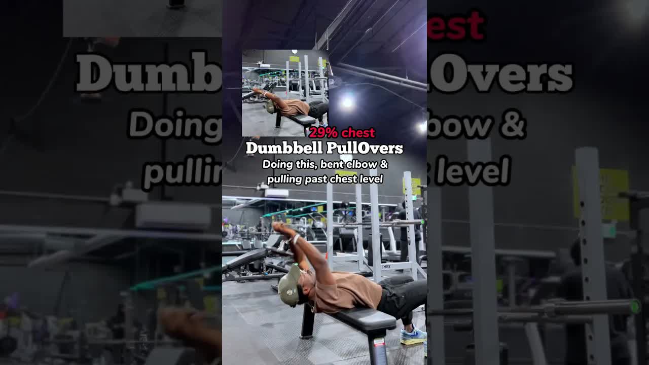 Dumbbell Pullovers: 100% Chest Activation Workout