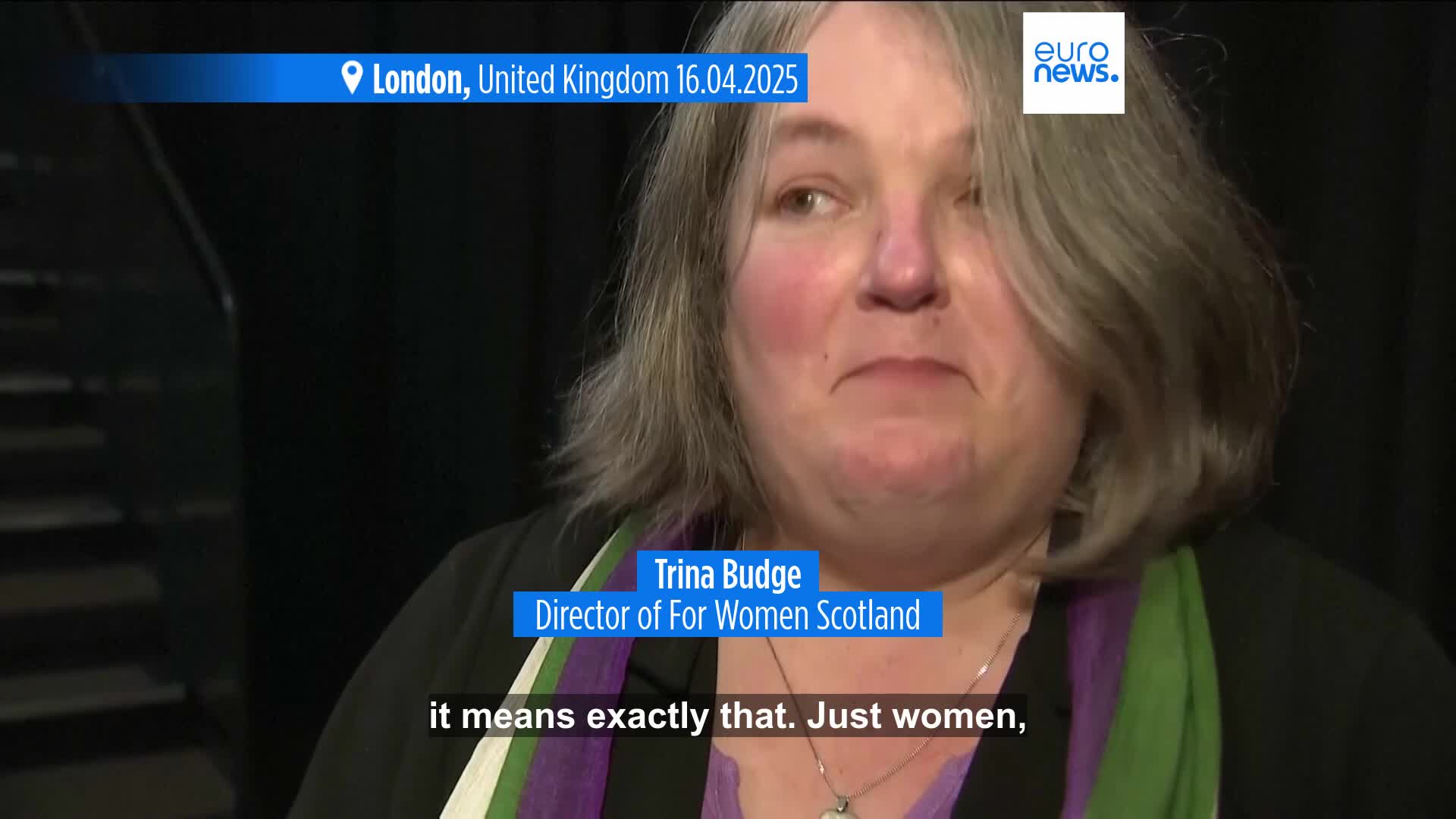 UK says equalities law defines women as only those born biologically female