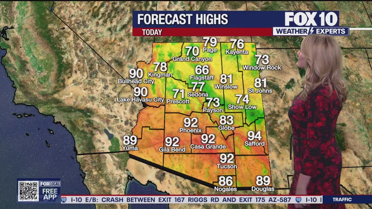 Arizona weather forecast: Warm Wednesday, but big changes ahead