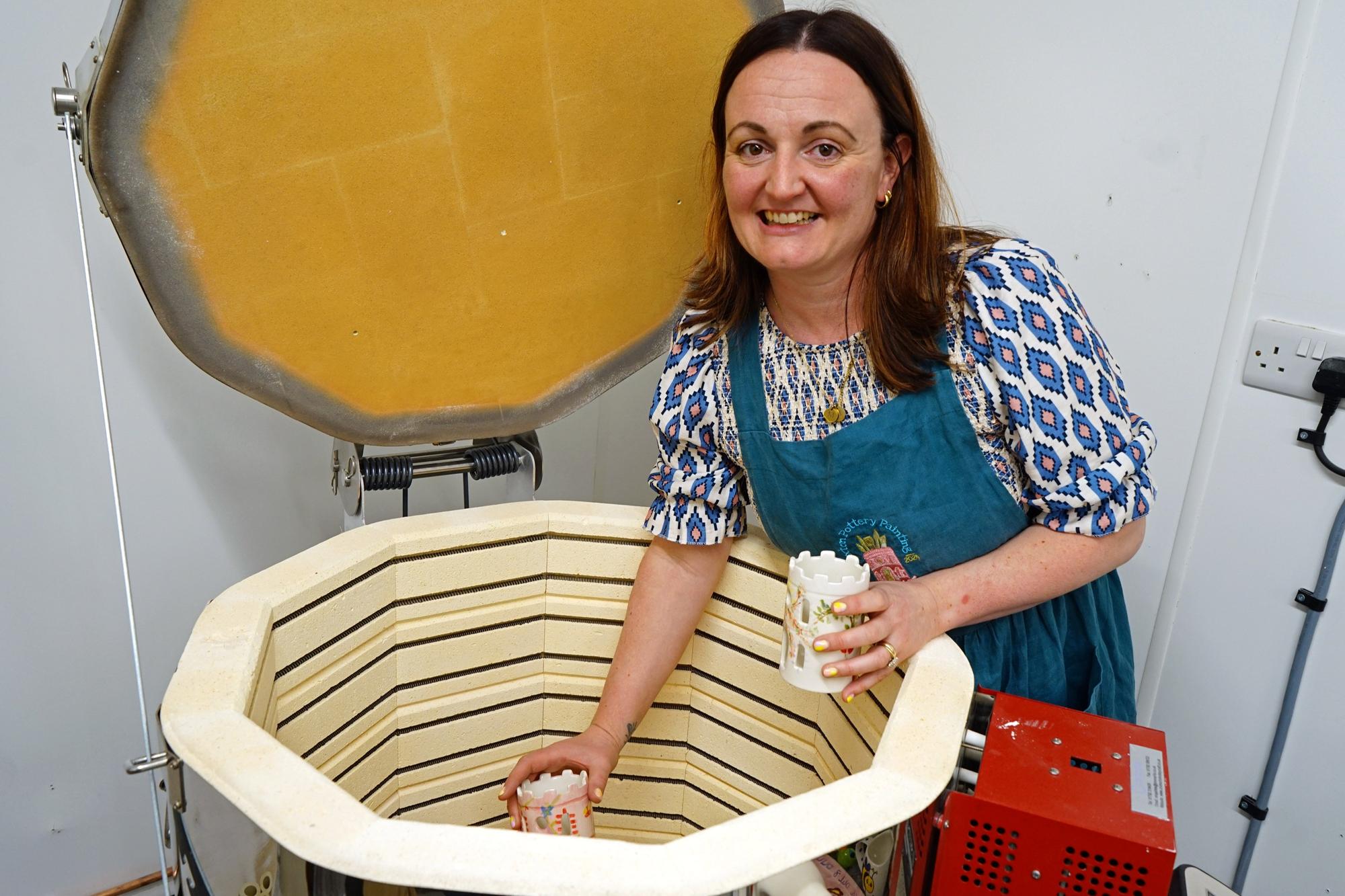 New Buxton Pottery Painting studio opens up in empty Cavendish Arcade unit