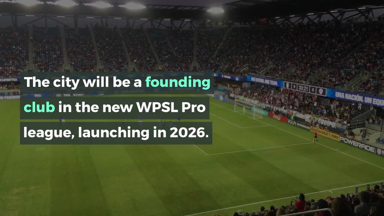GOAL! Cleveland is getting a women’s soccer team
