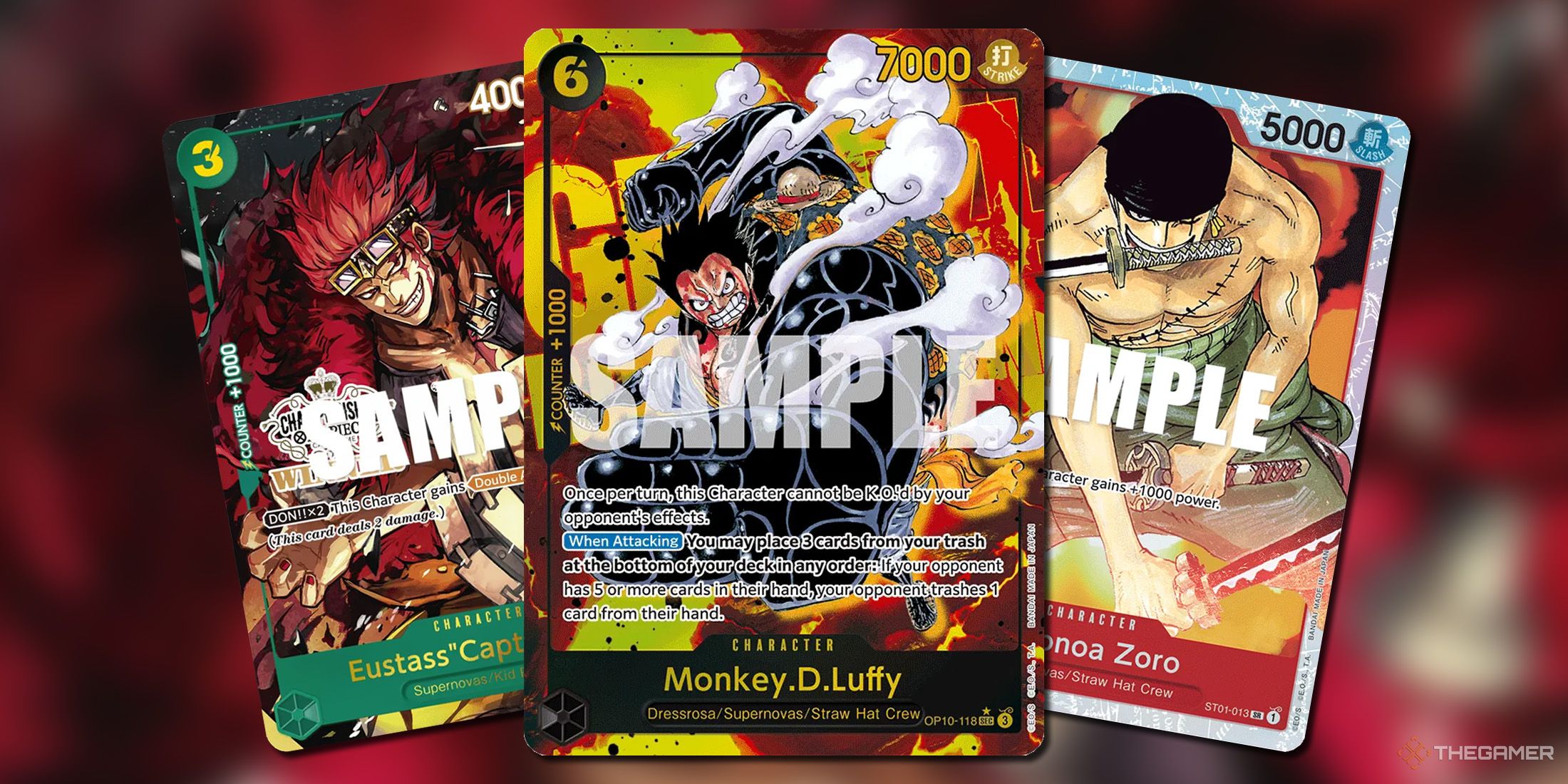 The Best Supernovas Cards In One Piece Card Game