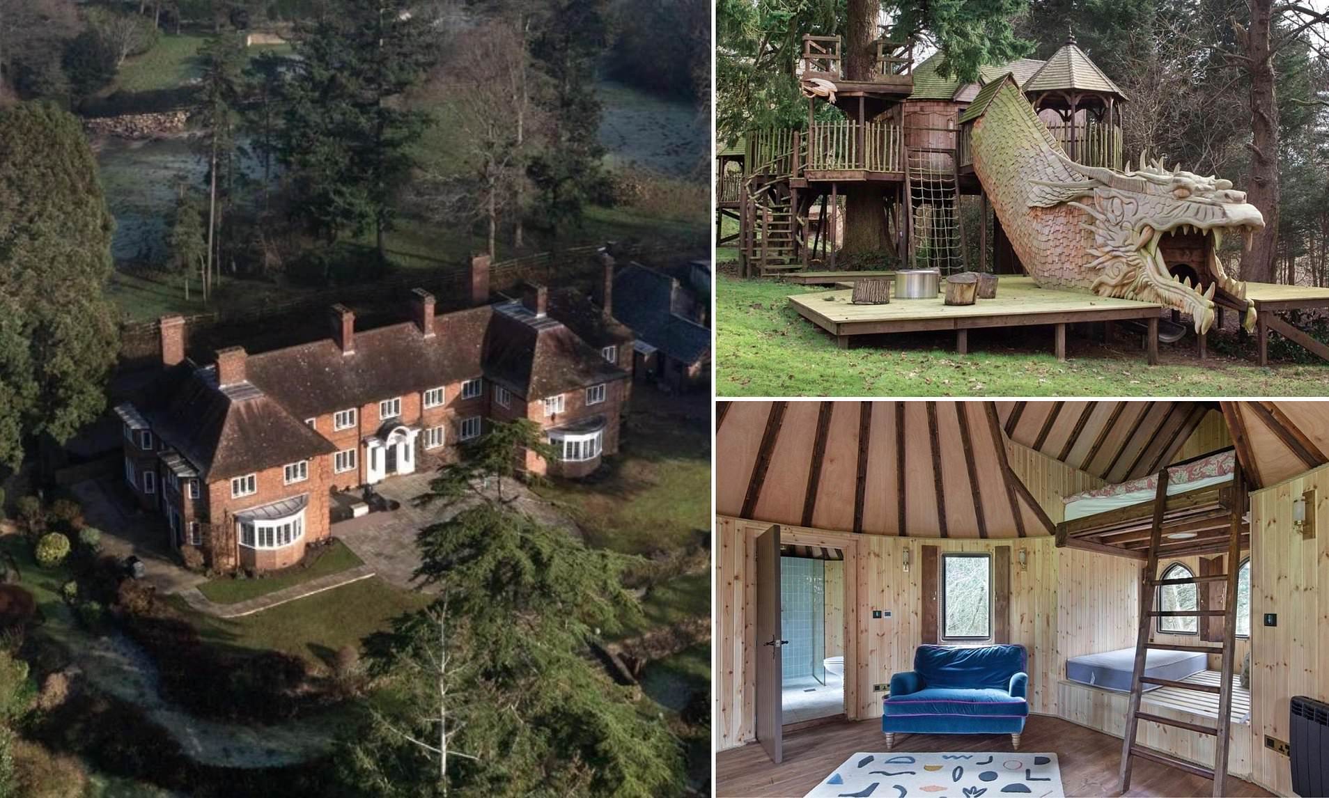 Edwardian mansion with its own DRAGON slide goes on sale for £4m