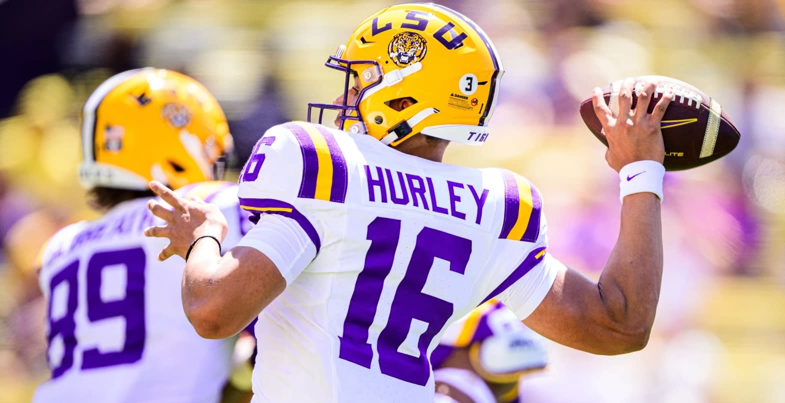 LSU QB Colin Hurley returns to practice | “He looks great physically.”