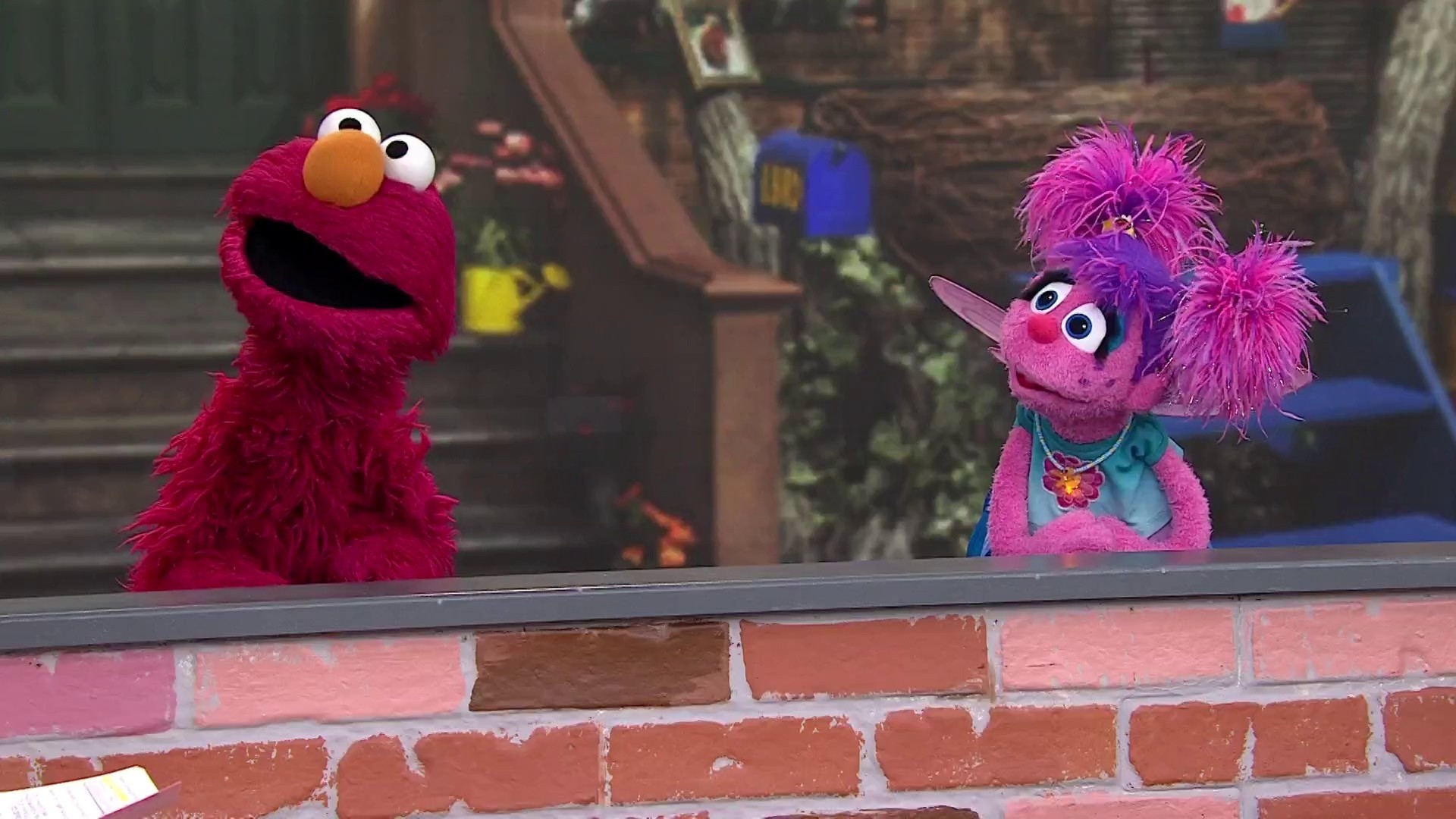 ‘Sesame Street’ stars Elmo and Abby talk celebrating Earth Month