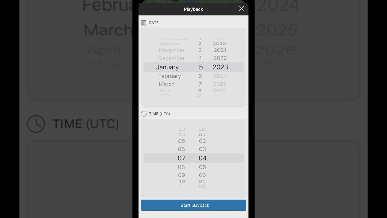 How to use playback flight history on the Flightradar24 app! #shorts