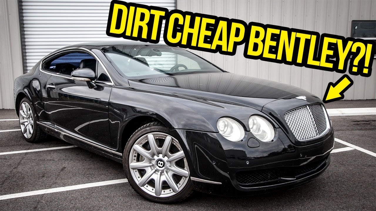 Fixing the world's cheapest Bentley Continental GT