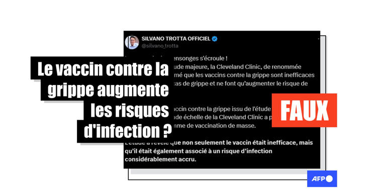Non, cette étude ne prouve pas que le vaccin contre la grippe augmente ...