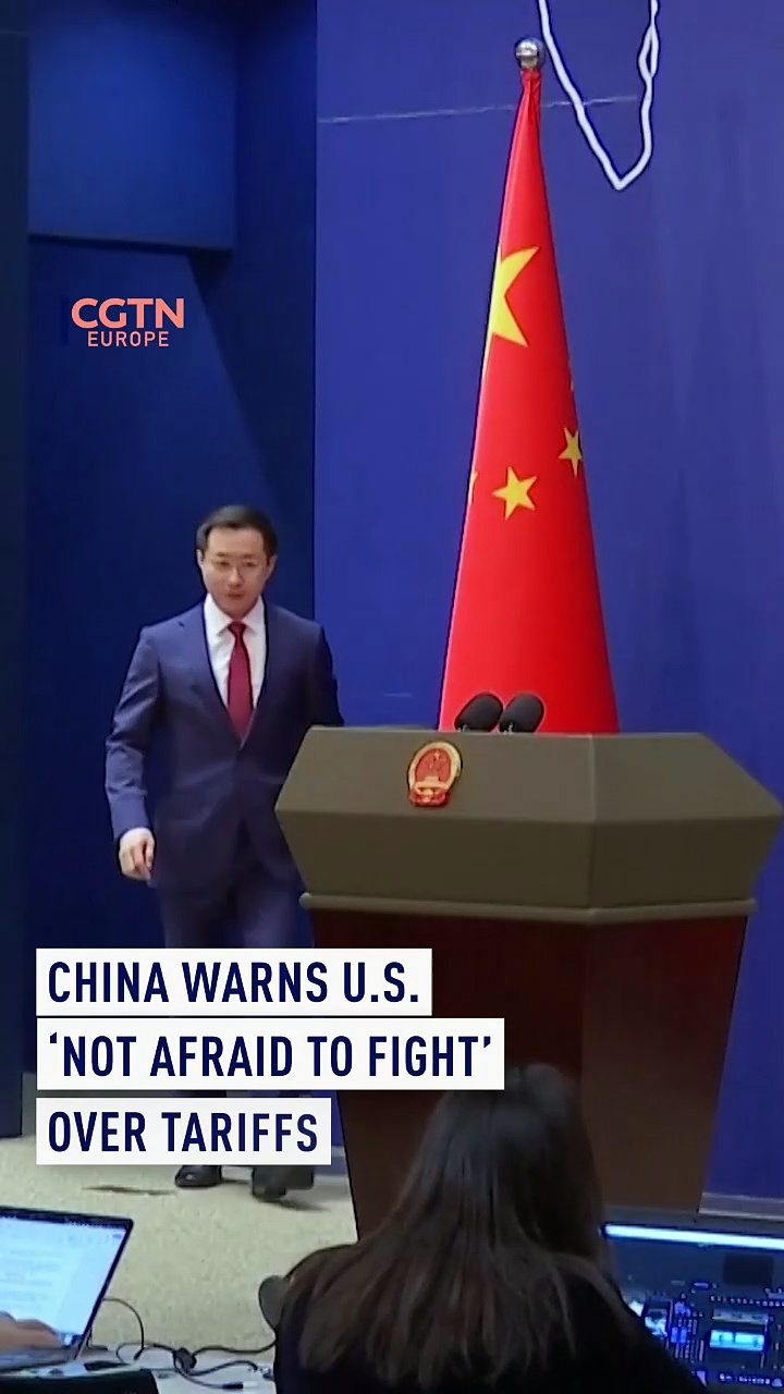 China warns U.S. ‘not afraid to fight’ over tariffs
