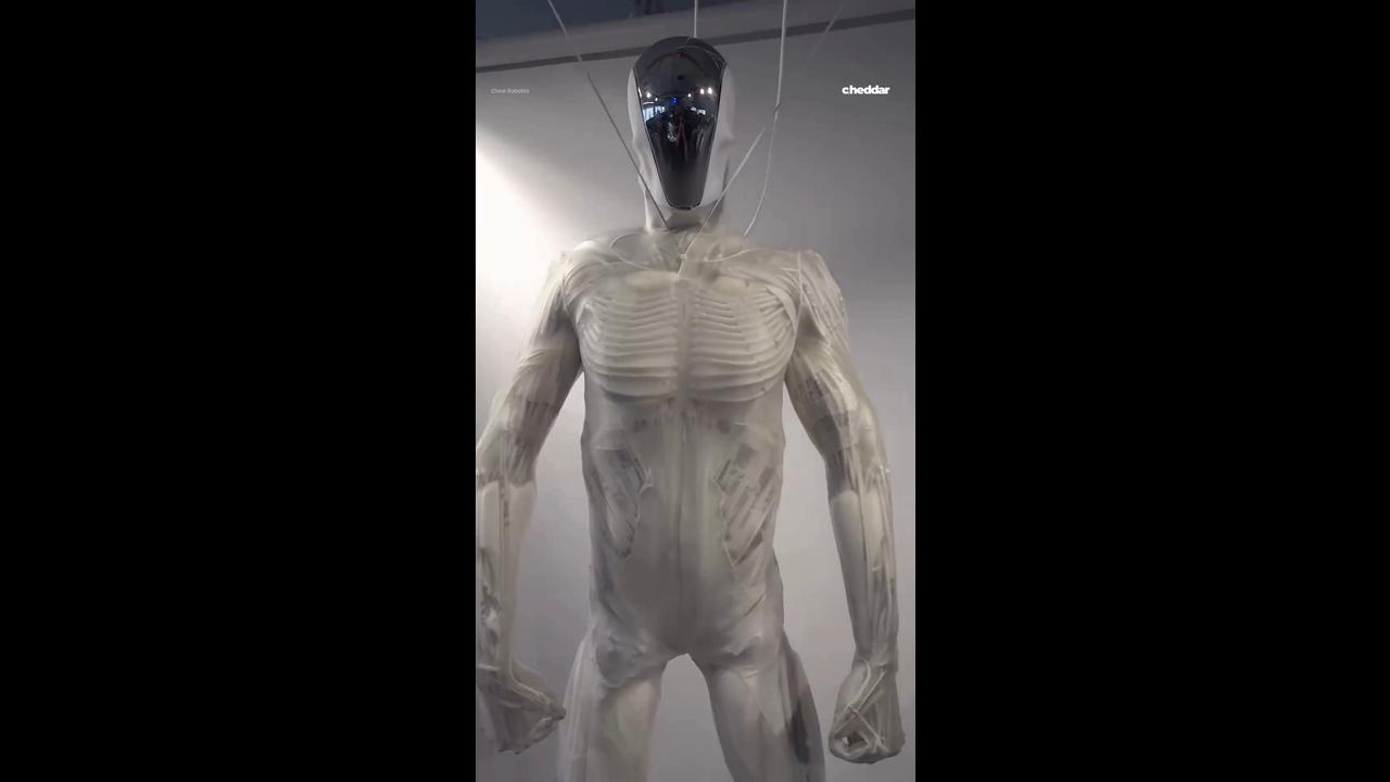 Watch this android flex its artificial muscles