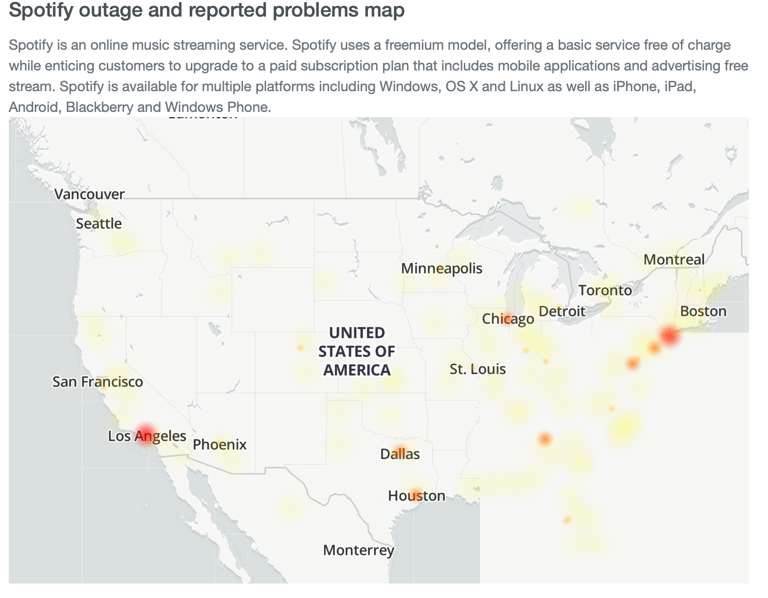 Is Spotify down right now? Over 48,000 outages reported on Downdetector ...